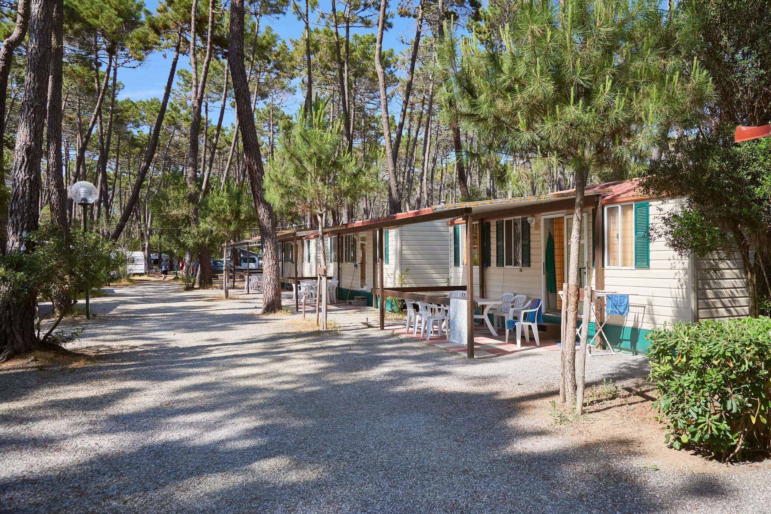 Camping by the sea in Toskana Maremma Punta Ala