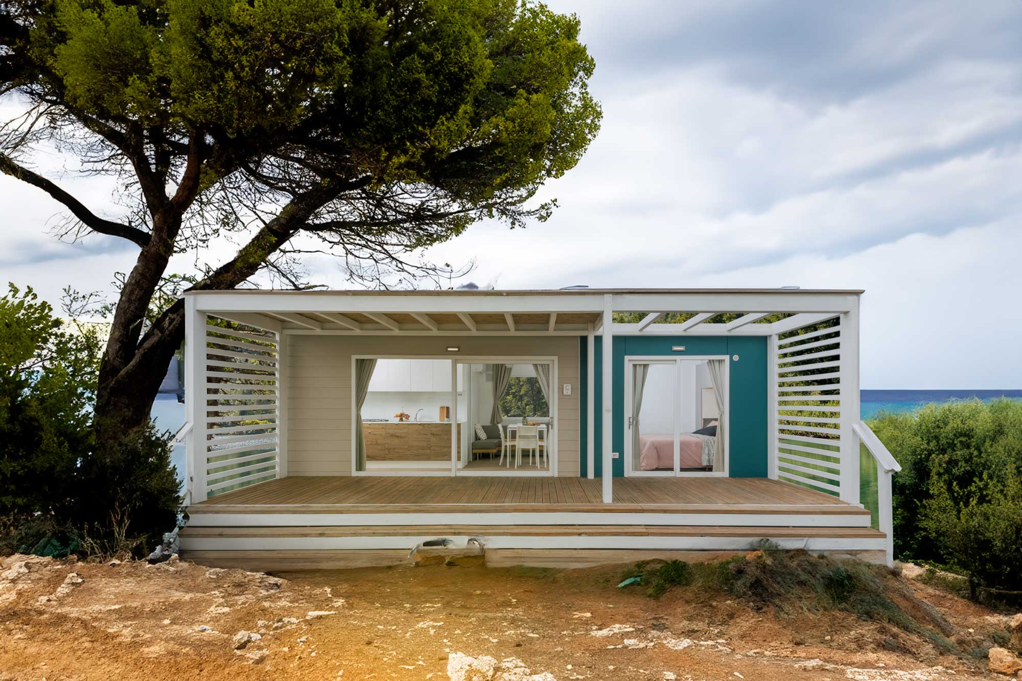 Mobile Home in camping by the sea Toskana Maremma Punta Ala