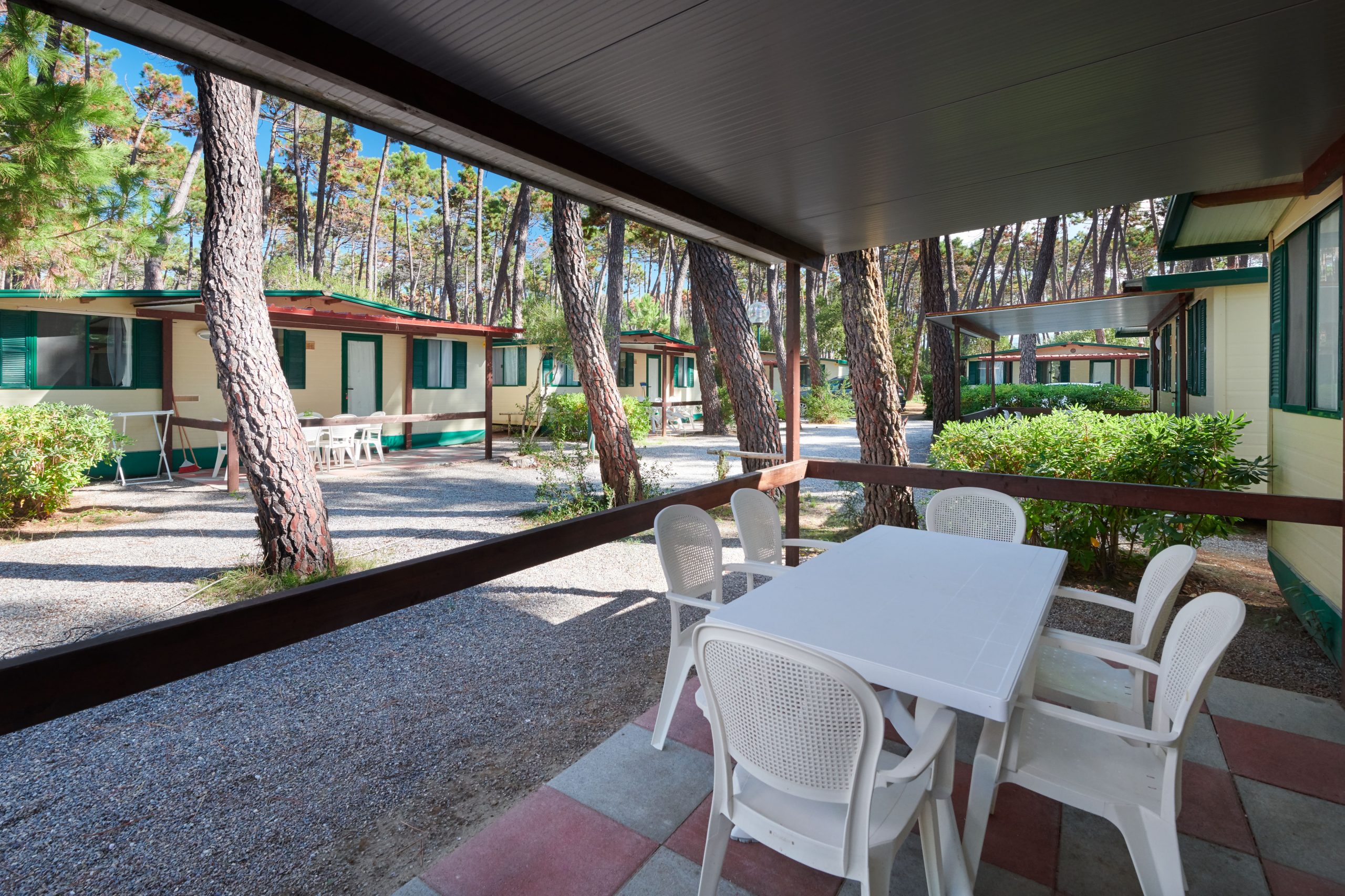 Pitches in camping in Punta Ala by the sea